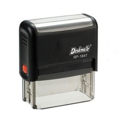 Black rectangle self inking rubber stamps, Stock office stamps, Teacher stamps