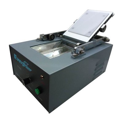 2 lamps flash stamp machine B1409, Pre inked stamp machine