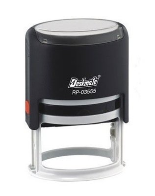 Popular Deskmate oval Wedding, Notary, Signature, Toy and Holiday self inking rubber stamp