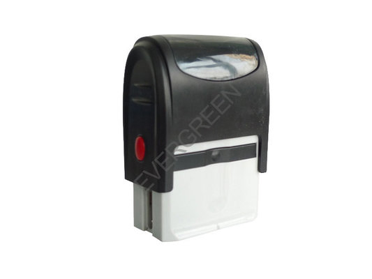 Customized Black and Red self inking rubber stamps, Monogram stamps, Notary stamps