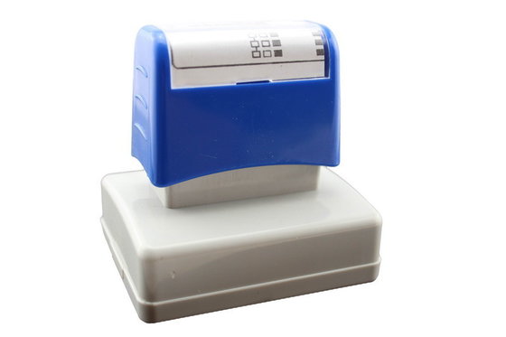 Custom office plastic rectangle Pre Inked Rubber Stamps, Wedding stamps, Monogram stamps