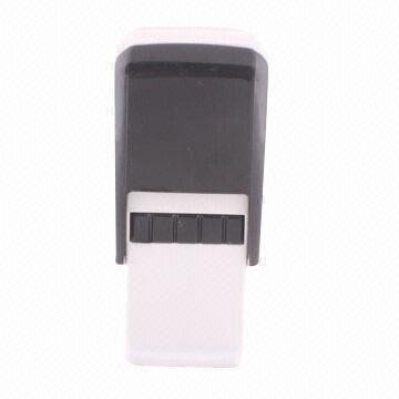 Self Inking Rubber Stamp with Hard Plastic Frame