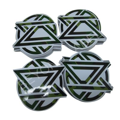 Logo Printed Promotion Die Cut Labels Waterproof Custom label Stickers