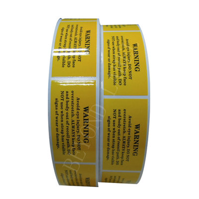 Self Adhesive Paper Labels printing Security Label With Waterproof Materials