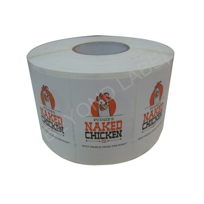 Self Adhesive Paper Labels For Promotion Waterproof Adhesive Food Box Labels