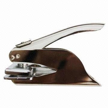 Rectangular Pocket Embosser Seal, Used for Office, Custom, Schools, Elections and Notary Seal