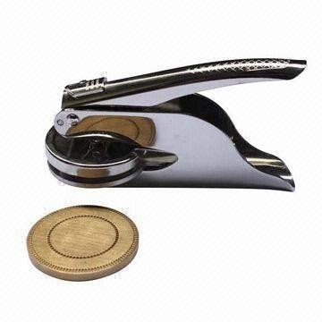 Round Embosser Seal, Used for Office, Custom, Schools, Elections and Notary Seal/Stationery