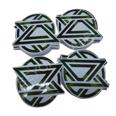 Logo Printed Promotion Die Cut Labels Waterproof Custom label Stickers