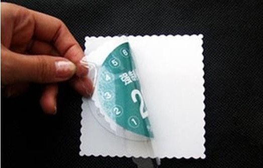 Printed Round Self Adhesive Window Stickers / Static Stickers For Car Glass Surface