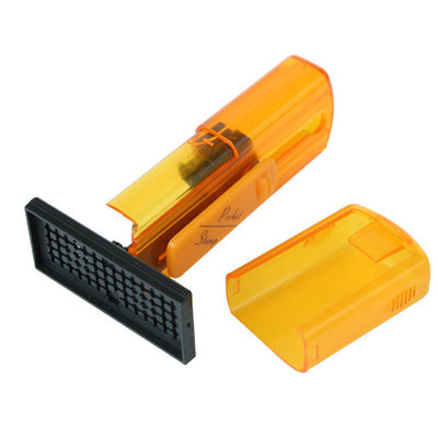 Handy portable and Rectangle pre inked pocket stamp, small message stamps, Signature stamps