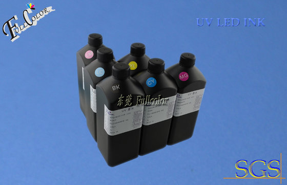 High Color Density UV Led Curable Ink for Epson DX5 printer head uv printing
