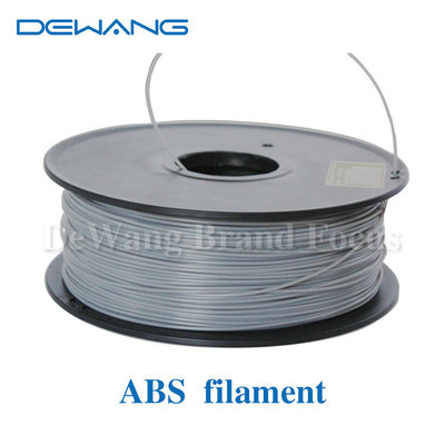3D Printer 3.0mm ABS Filament 1kg/2.2lb for RepRap,Makerbot, Ultimaker, Mendel Gray