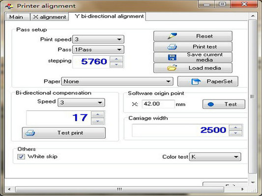 4 Color Photoprint Rip Inkjet Printer Software / IPrint Console DX7