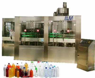 Soda Water / Soft Drink / Carbonated Beverage Filling Equipment 220V / 380V