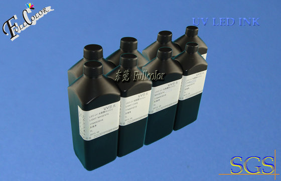 High Optical Density 7 color LED UV Curable Ink for Epson pro7600 9600 printer