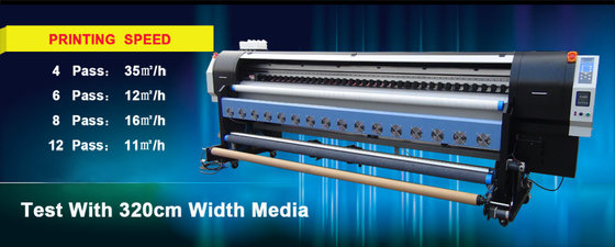 3.2m Eco solvent printer 2pcs Dx5 heads,high speed ,high quality