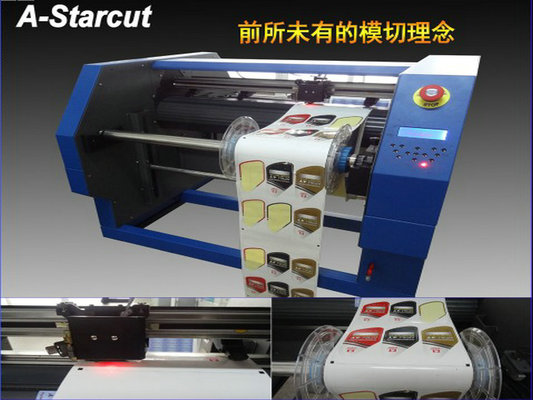 Roll to Roll Digital Label Cutter High Speed for Paper Sticker Label