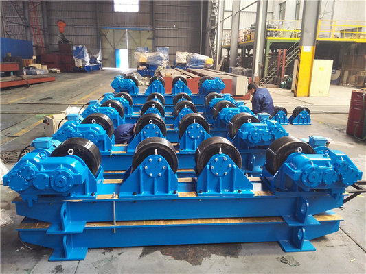 20Ton Motorized Steel Wheel Welding Turning Rolls for Energy Industry supplier