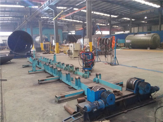 15T Automatic Movable Welding Turning Roll With Import Rubber Roller supplier