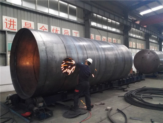 5T Lead Screw Welding Turning Rolls For Pipe Longitudinal / Circle Seam Welding supplier