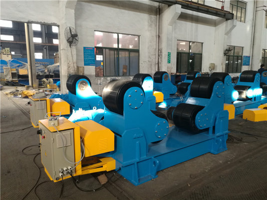 1.5KW 100T Pipe Welding Rotator , Automated Bed Turning Rolls For Engineering Machinery supplier