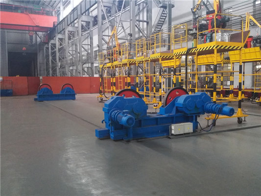 400 Tons High Capacity Pipe Welding Rotator Motor Driven for Containers Boilers supplier
