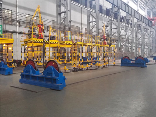 Self - Aligned Welding Turning Rolls 1600 Tons for Cylinder Steel Pipe supplier
