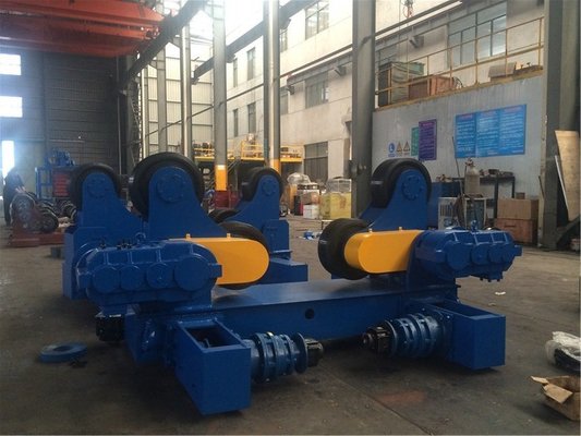 5T - 500T PU Rollers Self Aligning Welding Turning Rolls 4KW Wired / Wireless Control supplier