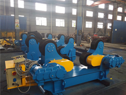 200 T Electric Turning Rolls For Welding Circular Cylinder / Chemical Equipment supplier