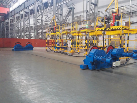5T - 100T Motorized Pipe Welding Rotator With PU Roller For Boiler Industry supplier