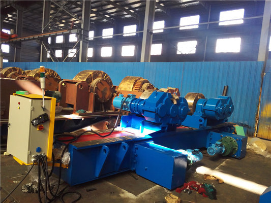 Durable Pressure Vessel Pipe Welding Rotator / Welding Turning Roll 40T supplier