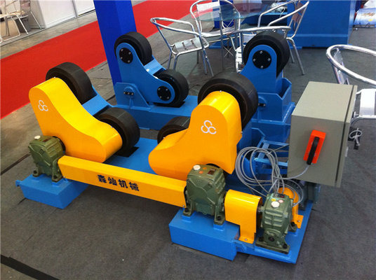 5T - 500T PU Rollers Self Aligning Welding Turning Rolls 4KW Wired / Wireless Control supplier