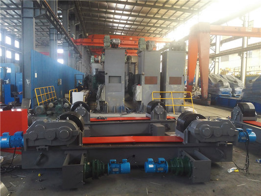 400T Bolt Adjustment Tank / Pipe Welding Turning Rolls Lead Screw Control supplier