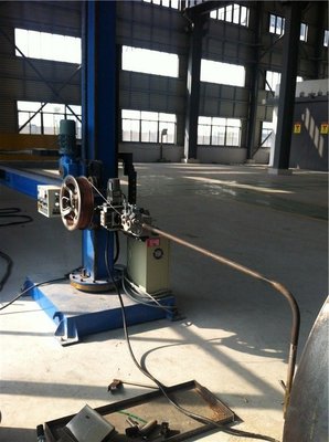 Heavy Duty Movable Pipe Welding Manipulator Remote Control With SAW Welding Head supplier