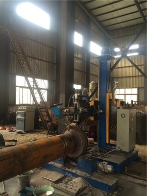 Motorized Rotation Automatic Pipe Manipulator , Movable Weld Manipulator Machine supplier