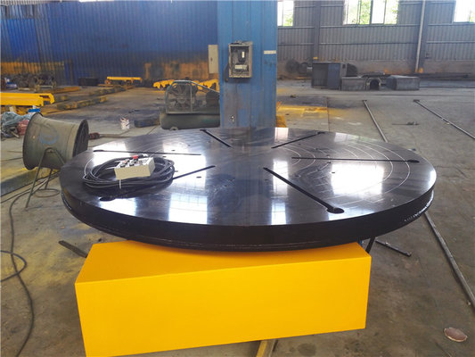360 Degree Rotary Welding Positioners , High Efficiency 50T Welding Rotary Turntable Equipment supplier