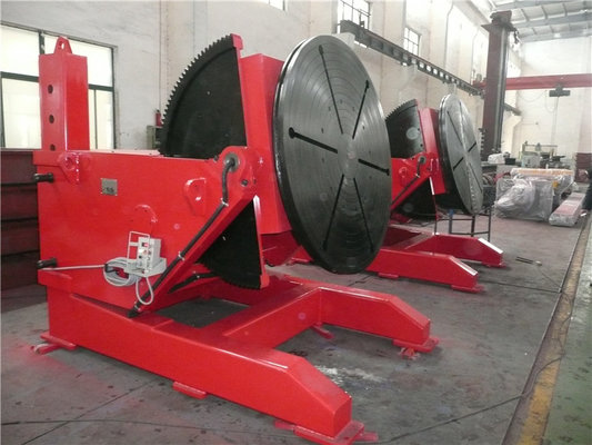 Industrial Head Tail Conventional Rotary Welding Positioners , Automatic Welding Turntable supplier