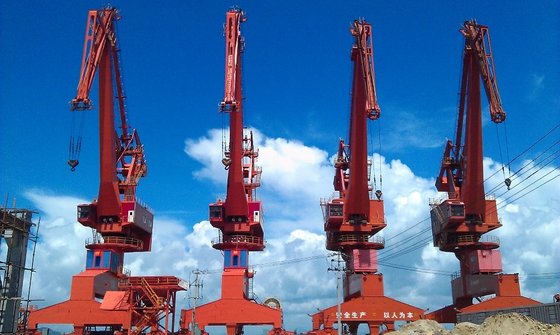 Multi Function10T  Movable Jib Crane Lift Container / Sundries / Bulk Cargo supplier