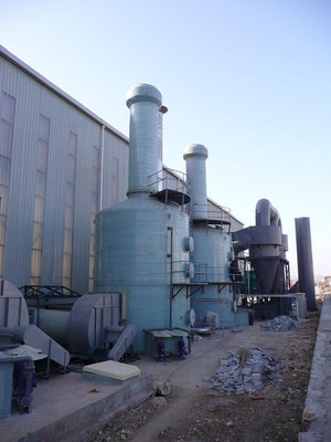 High Efficiency FRP Gas Absorption Tower For Chemical / Industrial Gas Purification supplier