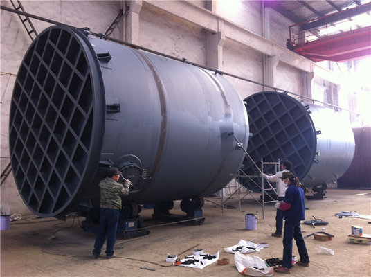 High Capacity Horizontal Industrial Chemical Reactor Vessel for Process Plants supplier