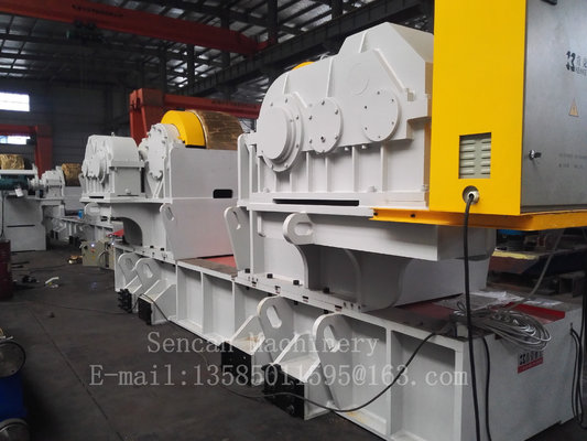 800 Tons Heavy Loading Anti Drift Pipe Turning Rolls With Flux Recovery System supplier