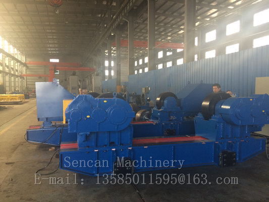 250 T Steel Pipe Welding Rotator Lead Screw Adjustable ISO SGS CE Standard supplier