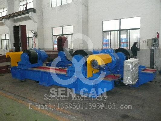 400 Tons High Capacity Pipe Welding Rotator Motor Driven for Containers Boilers supplier