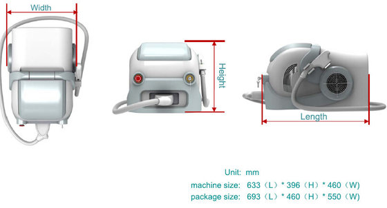 New portable IPL SHR hair removal machine/ laser shr super hair removal/ opt hair removal