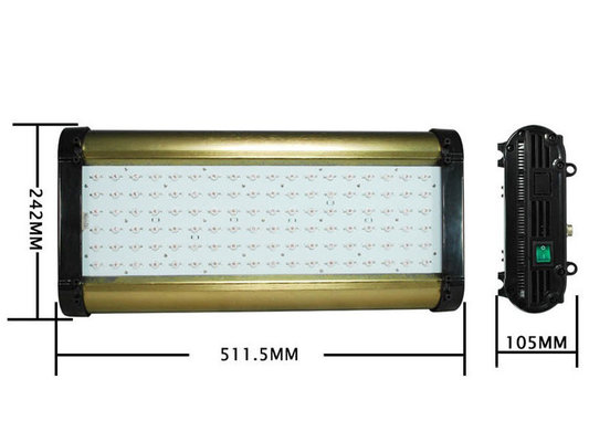Cidly Phantom 200Watt 108x3W highest efficient hydroponic led grow light for indoor plants