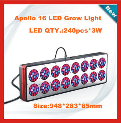 CIDLY LED 16 240*3W Horticulture Indoor Grow Lights full spectrum led plant grow light Pan