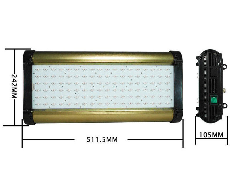 Cidly Phantom 200Watt 108x3W highest efficient hydroponic led grow light for indoor plants