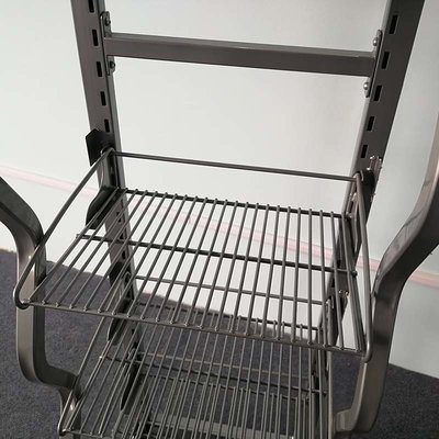 Metal Coffee Shelf Display Rack 60kg Loading Capacity For Supermarket