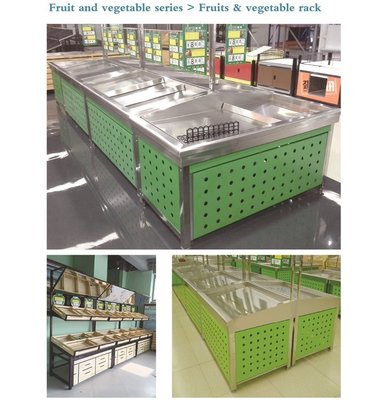 DR-002 Fruit And Vegetable Storage Racks L*W*H 1500*1500*1000 Size