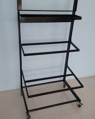 Shop Metal Flower Display Stands 445X795X1160mm Electric Zinc Finishing
